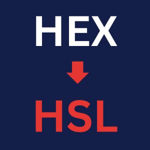 HEX To HSL Converter Online ToolU Me