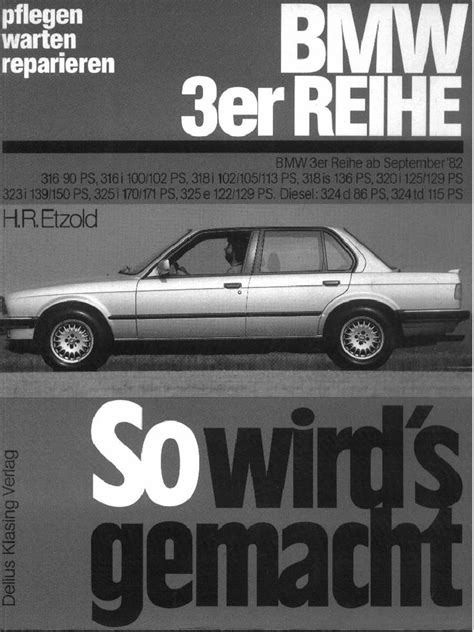 Bmw E30 So Wirds Gemacht Pdf