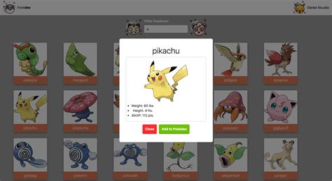 GitHub Dnalcudia Pokedex Html Css Js Php Pokeapi