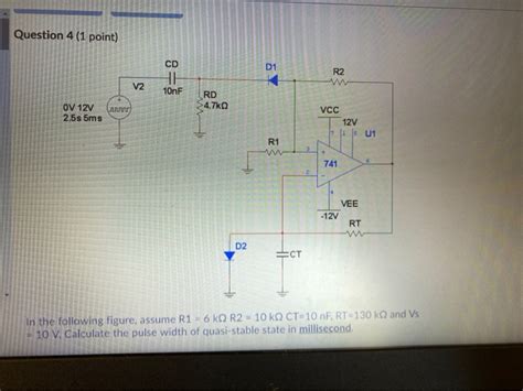 The Following Circuit Schematic Presents A Sensor Chegg Com