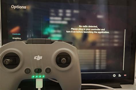 Cant Link Dji Fpv Controller 2 To Uncrashed Sim R Fpv
