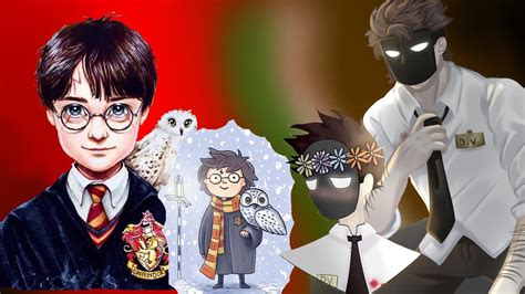 реакция персонажей Гарри Поттер на Гарри Поттер это детектив Войд зарисовка по просьбе Youtube
