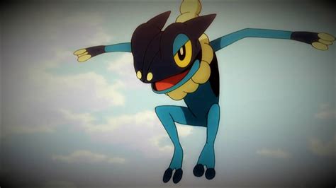 Ash Frogadier By Pokemonsketchartist On Deviantart