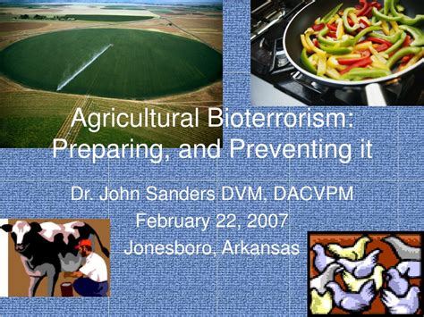 Ppt Agricultural Bioterrorism Preparing And Preventing It Powerpoint Presentation Id 252206