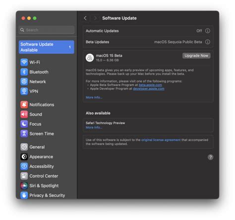 How To Install MacOS Sequoia Public Beta