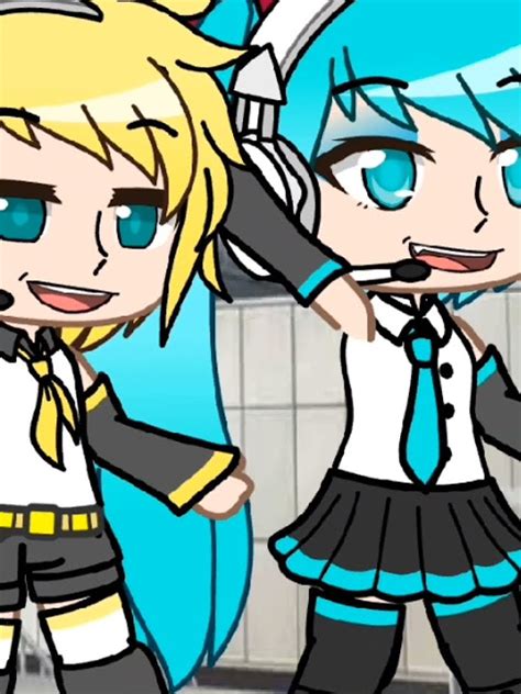 аниме Мику Лен Рин воколоиды Shortsvideo Youtube