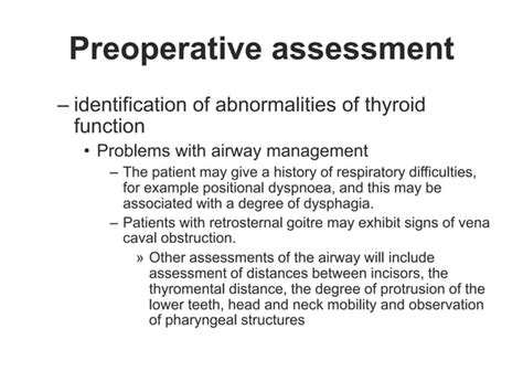 Thyroid Diseases And Anesthesia Management Pptx Thyroid Diseases And Anesthesia Management Pptx