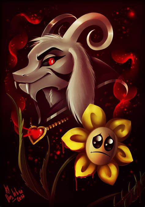 Prince Asriel And Flowey By Das Leben On Deviantart