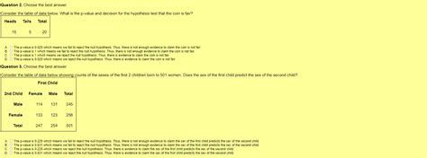 solved question 2 choose the best answer consider the
