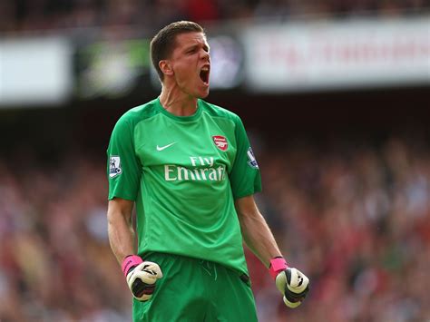 Arsenal Goalkeeper Wojciech Szczesny