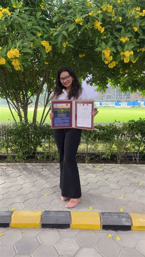 Thrilled To Share That I Secured 3rd Position In My Entire Batch And Received An Award On 15th
