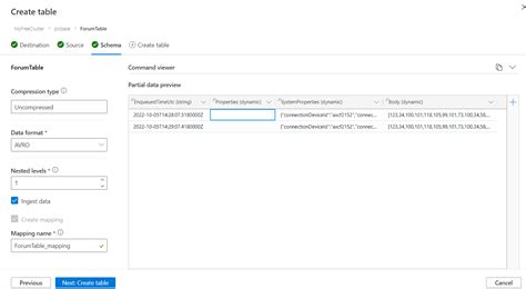 referencing the mapping data type microsoft qanda