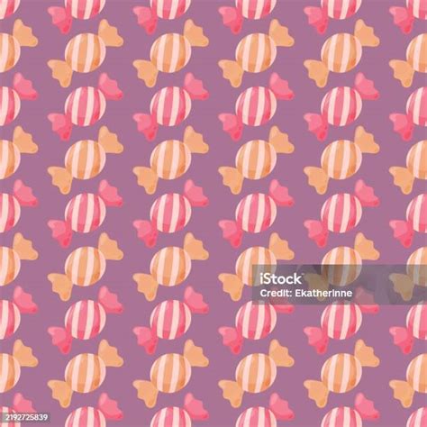 사탕을 가진 완벽 한 패턴 인사말 카드 생일 카드 직물 섬유에 대 한 발렌타인 데이 장식 공휴일에 대한 스톡 벡터 아트 및 기타 이미지 Istock