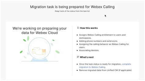 Migrate Calling From Ucm To Webex Calling Ch Tool Quick Overview Cisco Community