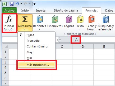 Insertar Funcion En Excel Hot Sex Picture