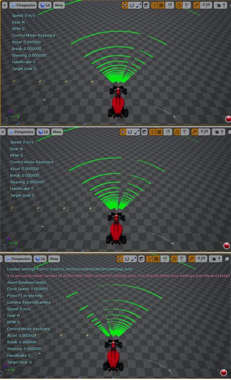 Lidar Flickering Issue 3869 Microsoft AirSim GitHub
