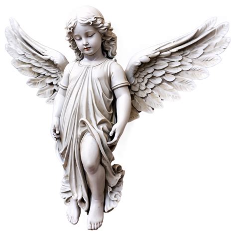 Download Divine Angel Sculpture Png 06202024