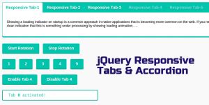 Simple Lightweight JQuery Responsive Tabs Accordion Plugin Iamrohit In