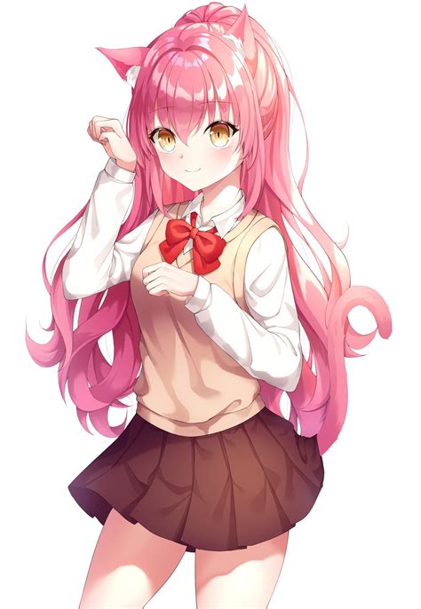 Pink Neko Original Scrolller