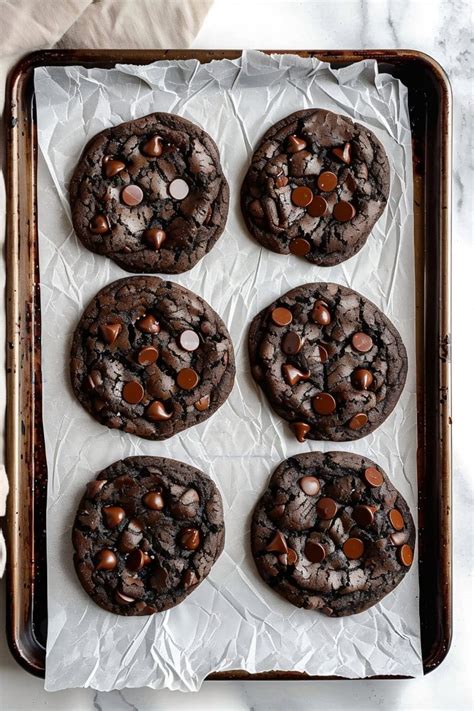Double Chocolate Chip Cookies Recipe Insanely Good