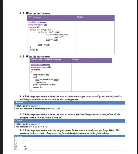 Solved 34 Write The Exact Output 35 Write The Exact