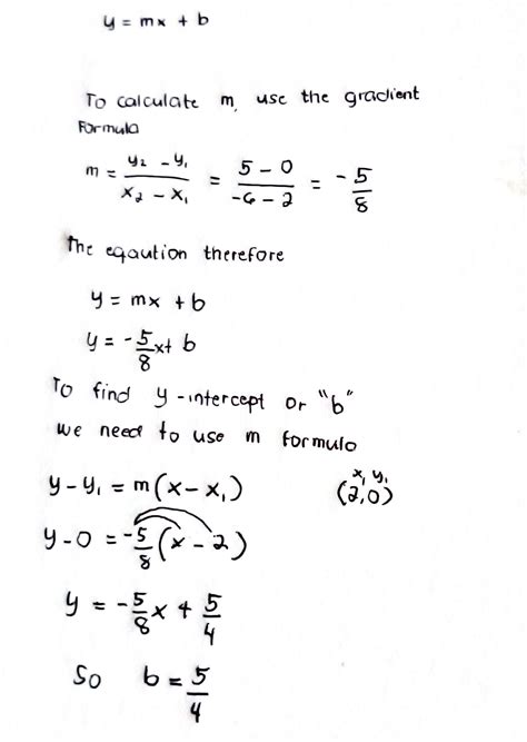 Solved Given The Points 20 And 65 Write The Equation In Slope Course Hero