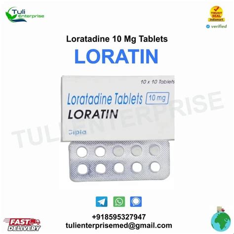 Loratadine 10 Mg Tablets At ₹ 100 Box Allergy Medication In New Delhi Id 2852618424691