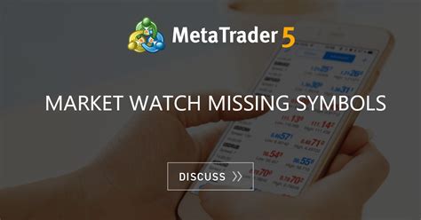 Market Watch Missing Symbols Mt4 Mql4 And Metatrader 4 Mql4