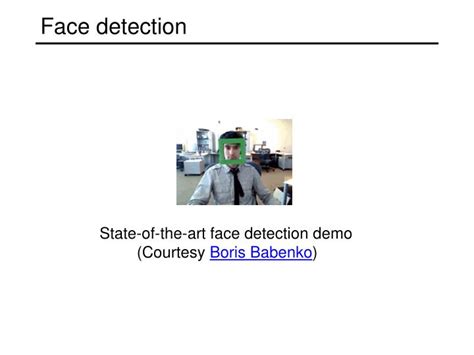 Ppt Face Detection Powerpoint Presentation Free Download Id2432352