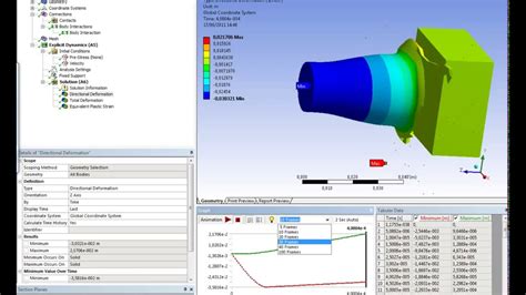 Ansys Explicit Dynamics Simulation Youtube