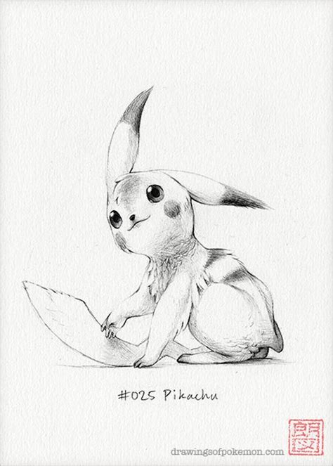 Pikachu Lightning Drawing