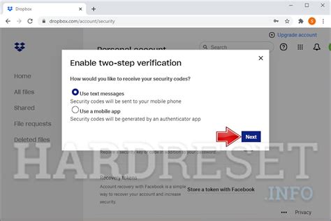 How To Turn On Two Step Verification On Dropbox How To HardReset Info