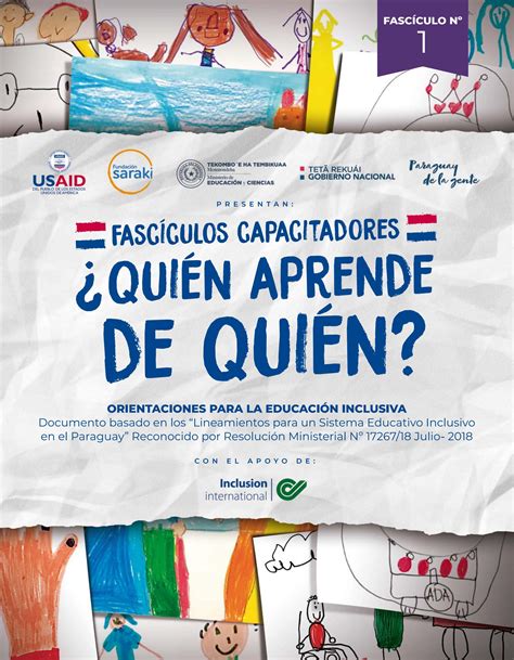 Quién aprende de quién Fascículo 1 by Teletón Paraguay Issuu