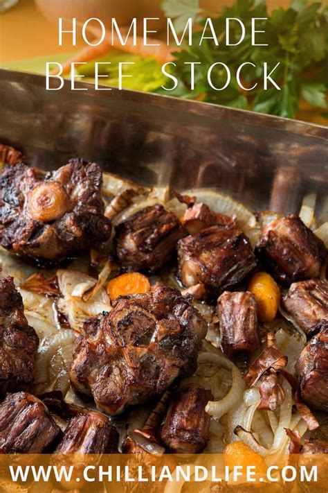 Easy Peasy Homemade Beef Stock Chilli And Life Rezept
