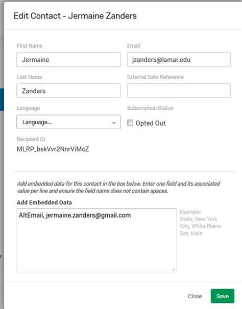 Imported Contacts List Not Showing All Fields Xm Community