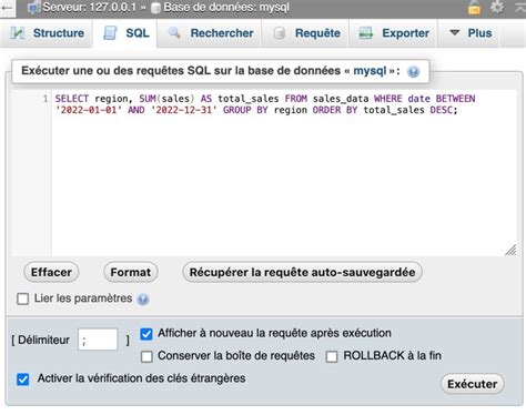 Sql Pour Lanalyse De Données Guide Complet Pour Les Débutants