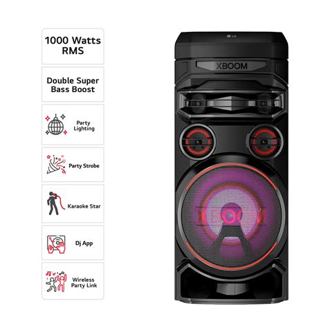 Torre Sonido Lg Xboom Rnc7 Olímpica