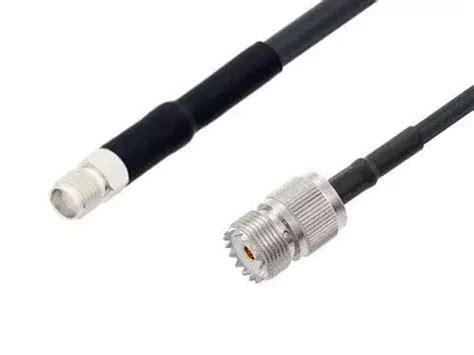 UHF Female To SMA Female LMR 600 Cable Assembly