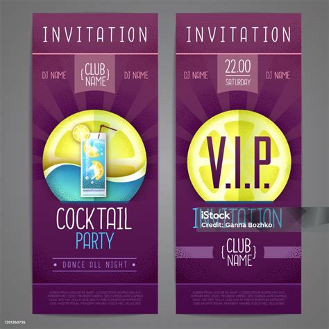 초대 디자인 칵테일 디스코 파티 포스터입니다 거친 텍스처 벡터 일러스트레이션 감귤류 과일에 대한 스톡 벡터 아트 및 기타 이미지 감귤류 과일 과일 나이트클럽 Istock