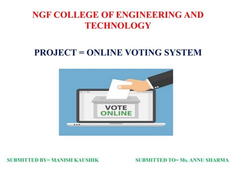 Ovs Ppt 2pptx It Is Used For To Do Vote Online A Cuastoimer Can Do