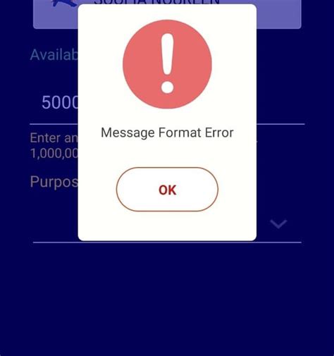 Meezan Bank “message Format Error” In Inter Bank Transfer Rpakistan
