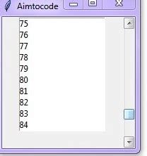 Python Scroll Bar With Example Aimtocode