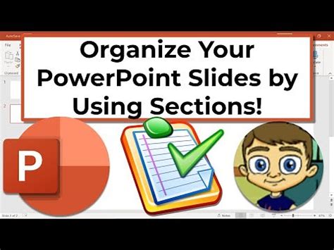 Powerpoint Slides To Sections