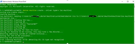 Installation Docker Machine Creation Failing Stack Overflow