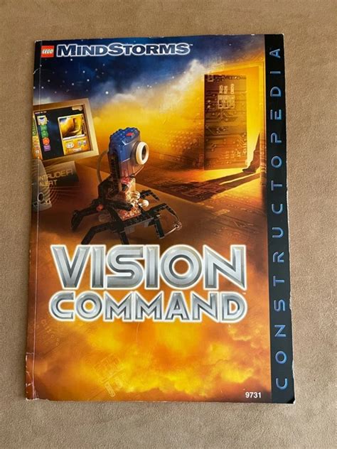 Lego Mindstorms Vision Command Instruction Book 9731 Constructopedia 1894 Picclick Au