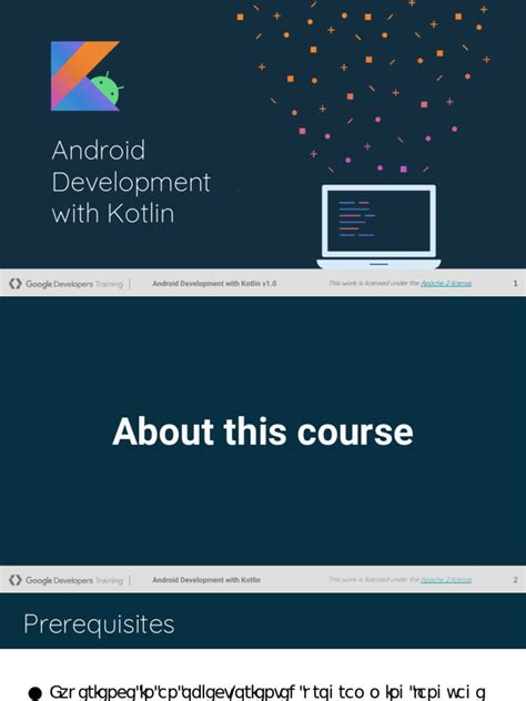 Introduction Android Development With Kotlin Pdf Object Computer Science Computer