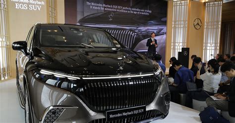 국내최초 공개된 순수 전기차 ‘마이바흐 Eqs Suv