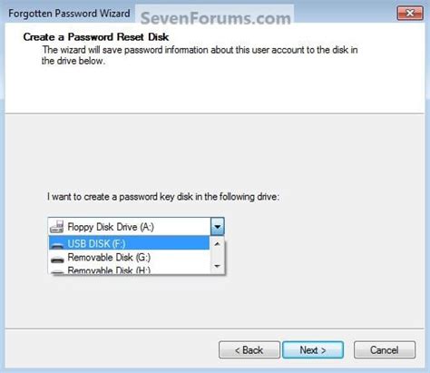 Password Reset Disk Windows 7 Vista Tutorials