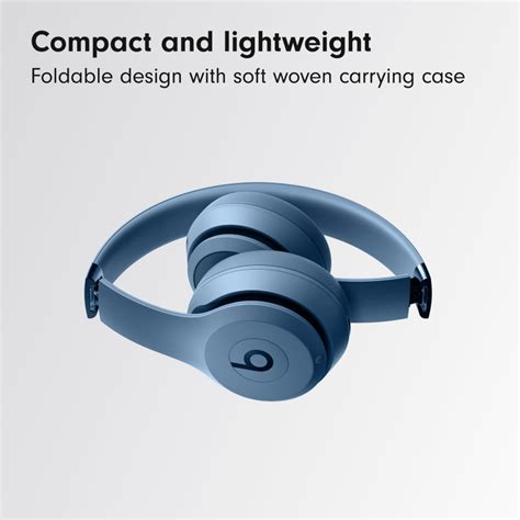 Ourfriday Beats Solo 4 Wireless Bluetooth On Ear Headphones Slate Blue