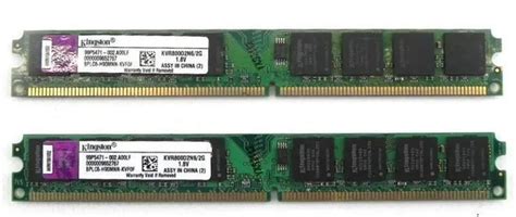 Модуль оперативной памяти Kingston Fury 细ddr2 800 МГц2 ГБ Kvr800d2n6 2g купить по выгодной